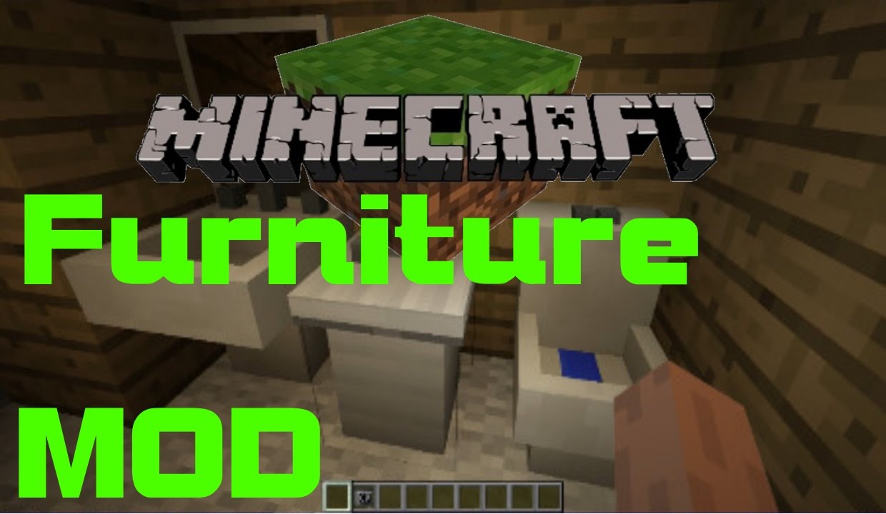 Minecraft Mod Review - MrCrayfish Furniture Mod 1.8! - YouTube