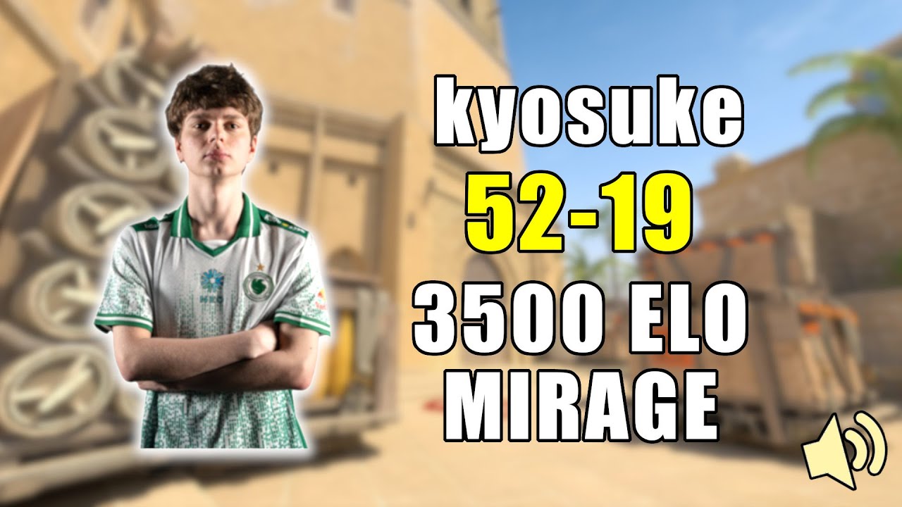 KYOSUKE (52-19) FACEIT POV | INSANE 16-12 GAME | 3500 FACEIT ELO - YouTube