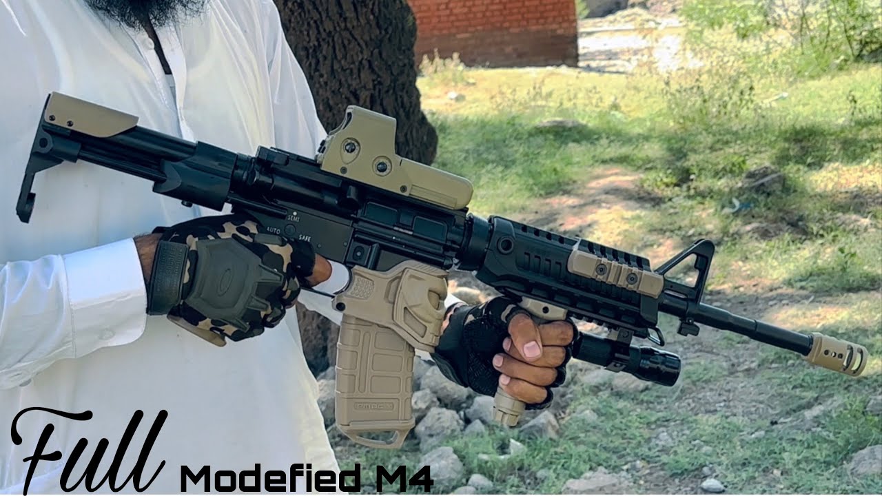 Full Modefied M4/223 Bor Pakistan Made In Original Parts (Full Review ...