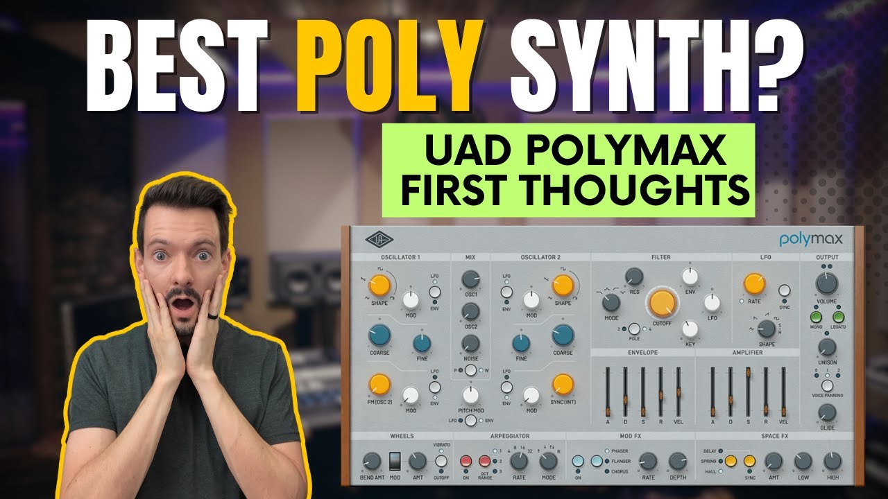 INSANE Budget Synth | UAD PolyMax First Thoughts - YouTube