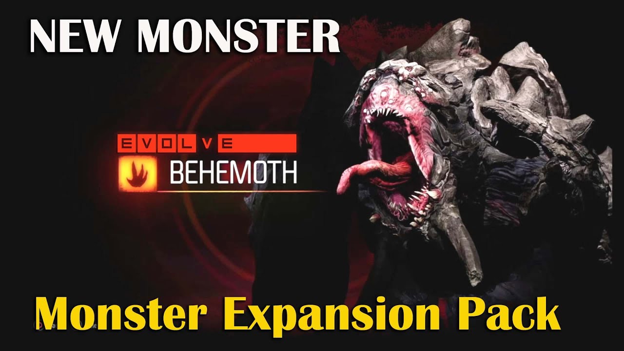EVOLVE (PS4) BEHEMOTH - DLC Monster Expansion Pack Gameplay - YouTube