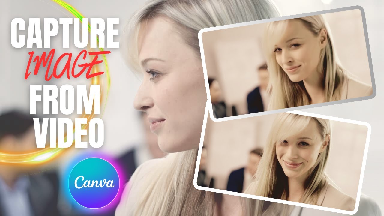 How to Capture Image From Video in Canva | Image From Video | Canva For ...