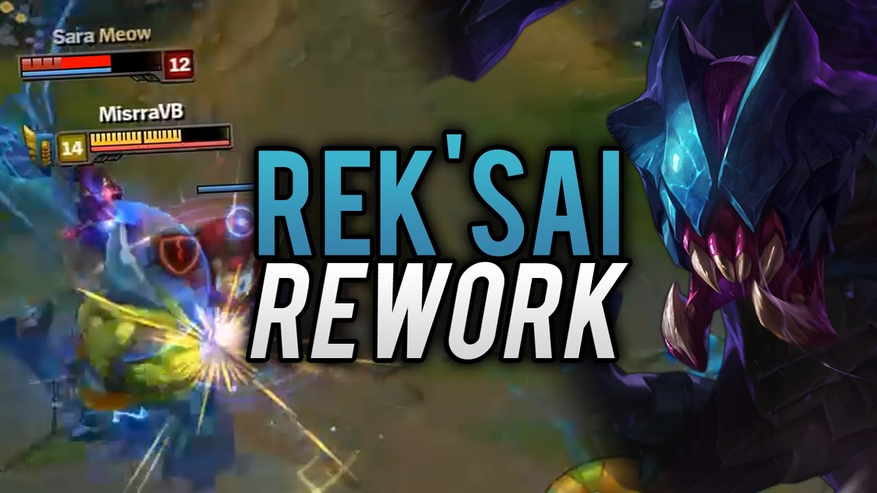 EL REWORK DE REK ESTA OP | ¿¡AHORA ES FULL AD!? | REK'SAI JUNGLA REWORK ...