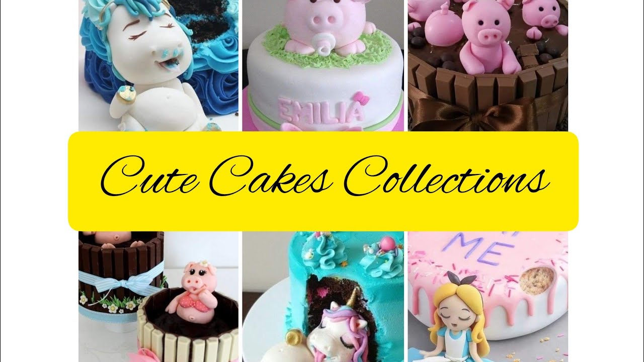 Super Cute Cake Decorations ♥️ Cute Cake collections - YouTube