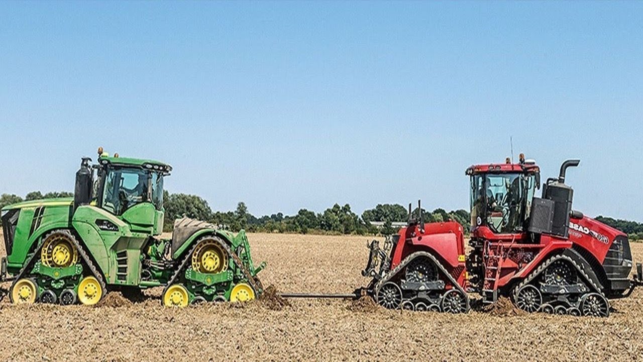 Best of Tractors Tug of War - YouTube