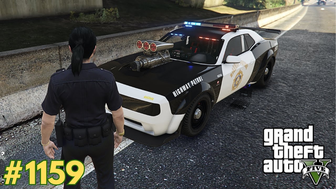 Epic LSPD Chase in GTA 5 (No Commentary) - YouTube