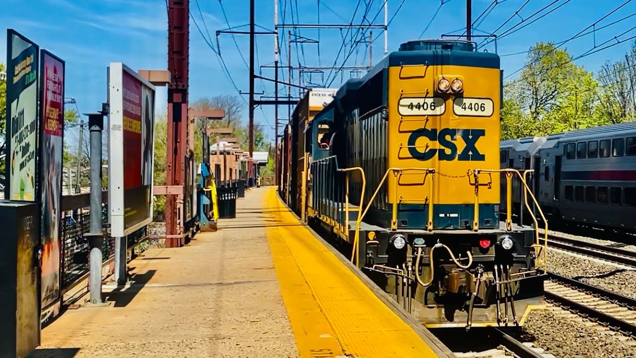 Freight & Passenger Trains on the NEC; Amtrak, NJTransit & CSAO High ...