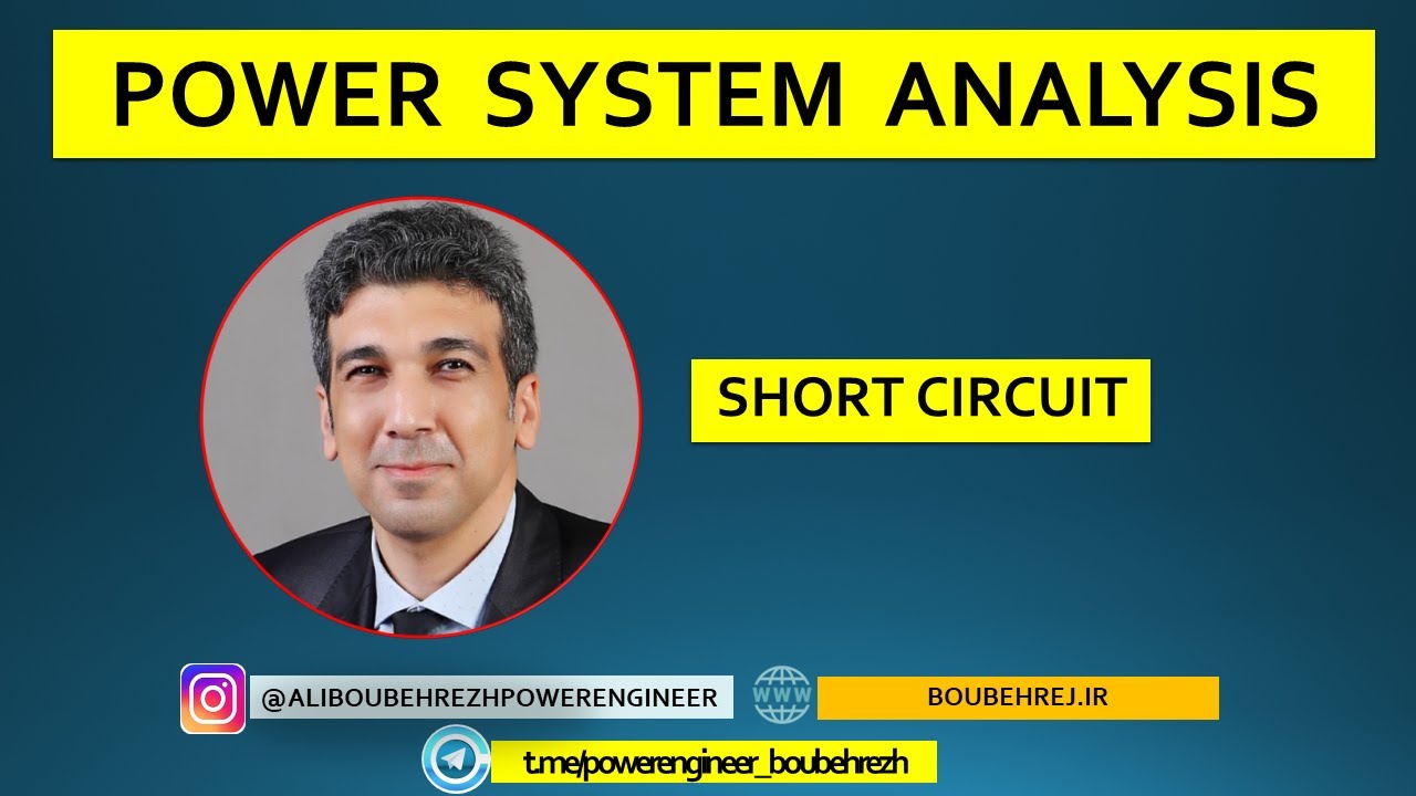 power system analysis (short circuit) -part1 - YouTube