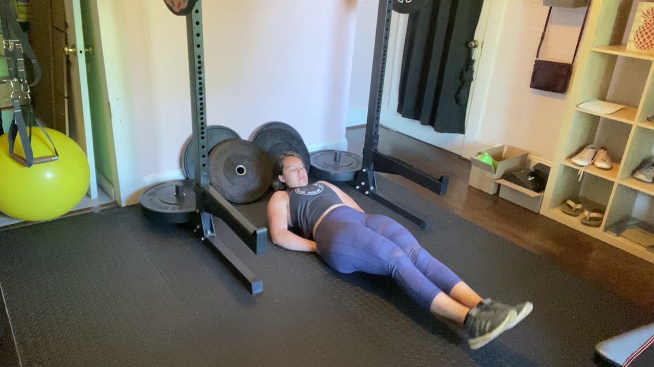 Leg Lifts + Reverse Crunches - YouTube