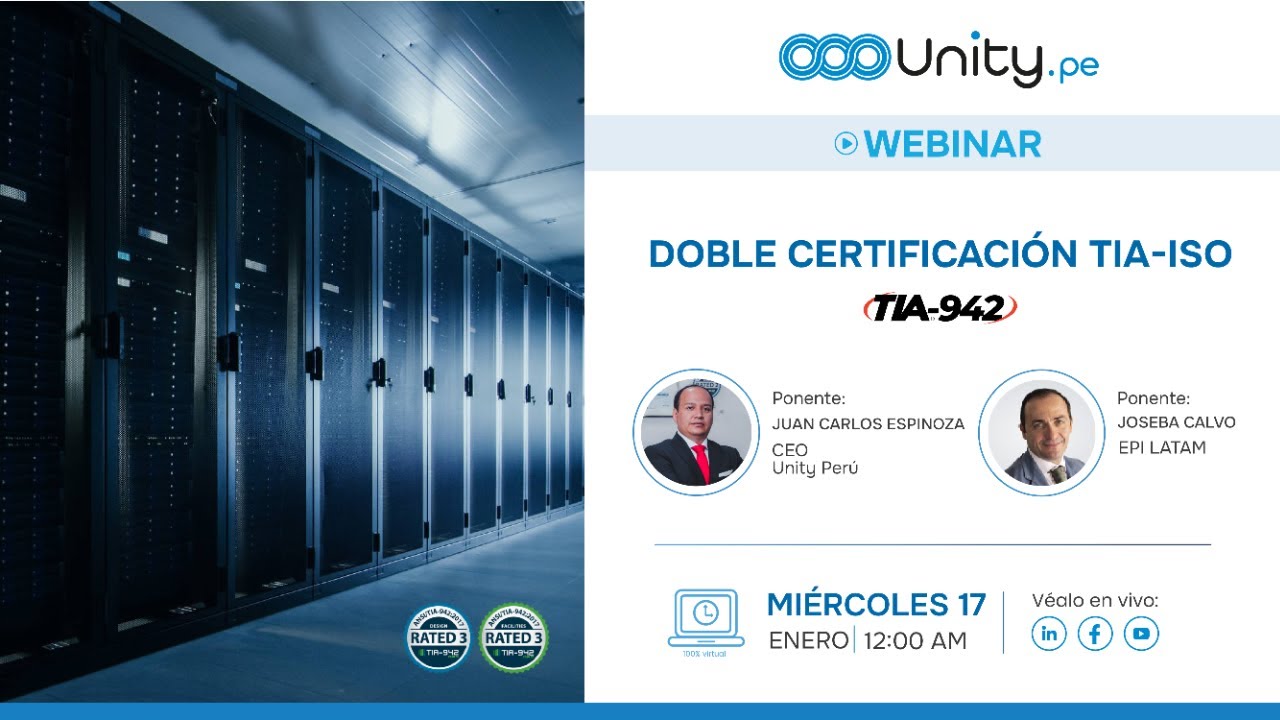 Webinar | Doble Certificación TIA-ISO - YouTube