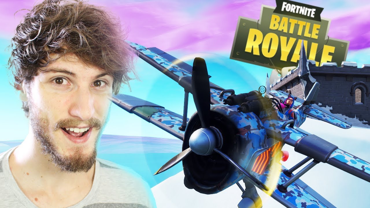 VIREI PILOTO DE AVIÃO | Fortnite - YouTube
