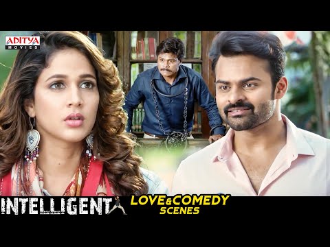 Intelligent Movie Love & Comedy Scenes | Hindi Dubbed Movie | Sai Dharam Tej, Lavanya Tripati