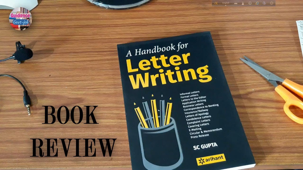 A Handbook for Letter Writing || Full Book Review || - YouTube