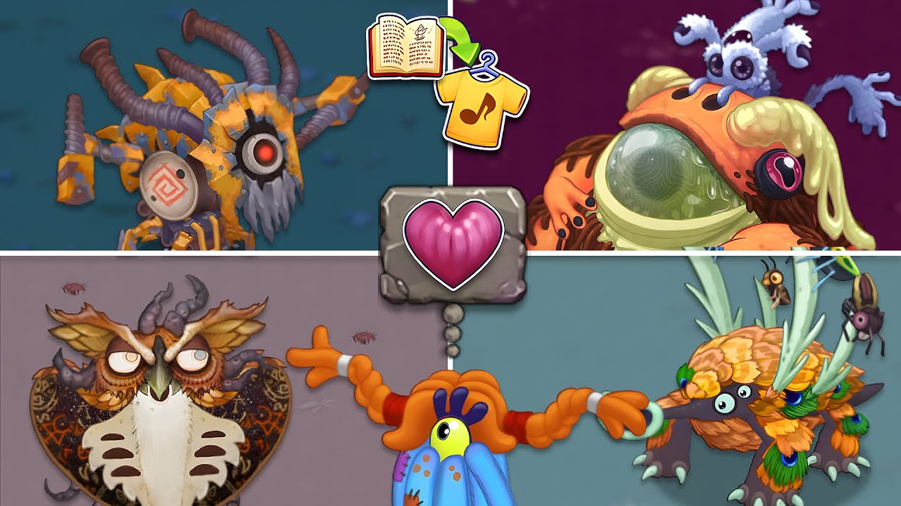 Rare Cahoot, Epic Bisonorus, Epic Tympa & MORE! - All Animations, Breeding (My Singing Monsters ...