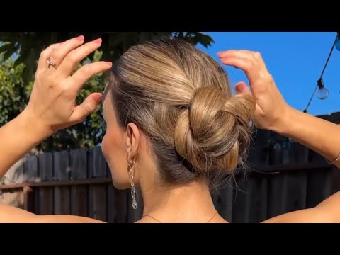 Hair bun hack you need to know! 🎩🫶 - YouTube