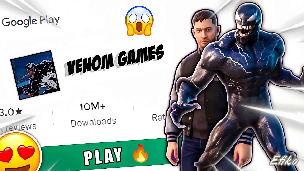 I TRIED VENOM for Mobile 🔥 On Play Store@Mythpat - YouTube