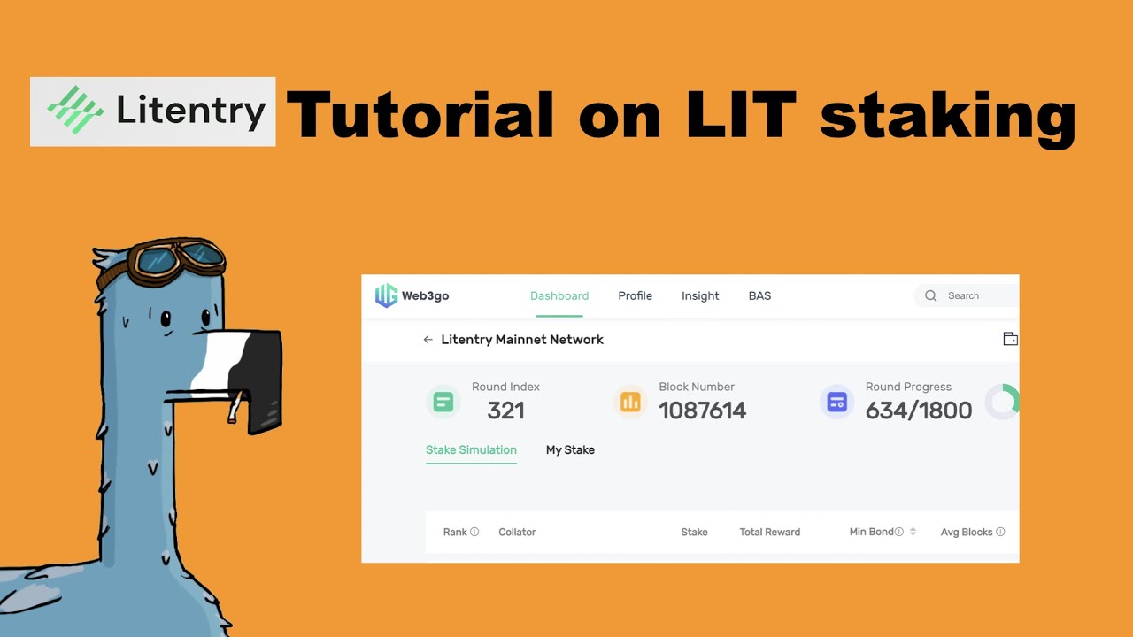 Tutorial on LIT staking on js and Web3GO for Litentry in Polkadot - YouTube