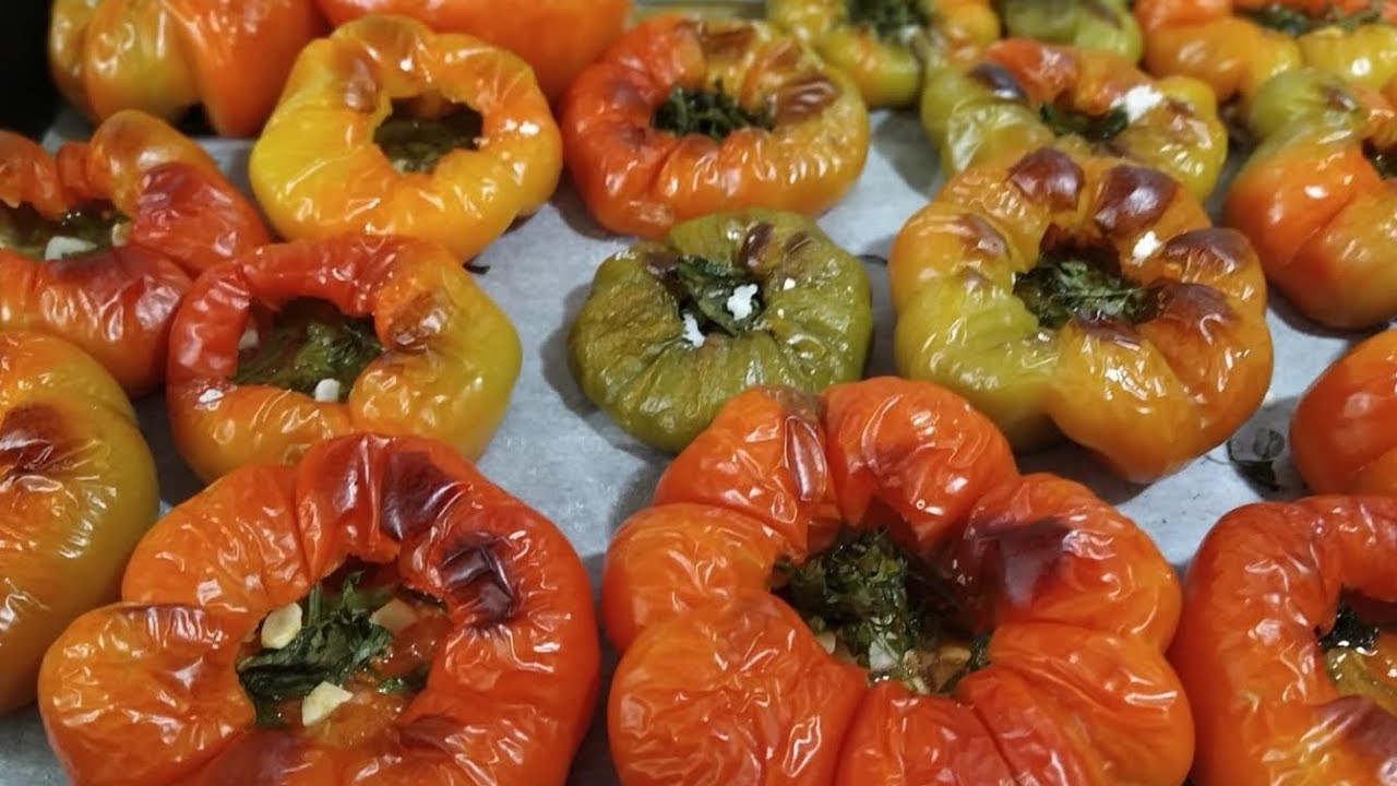 FIRINDA KAMBER BİBER TURŞUSU TARİFİ (MACUR TURŞUSU 💯) - YouTube