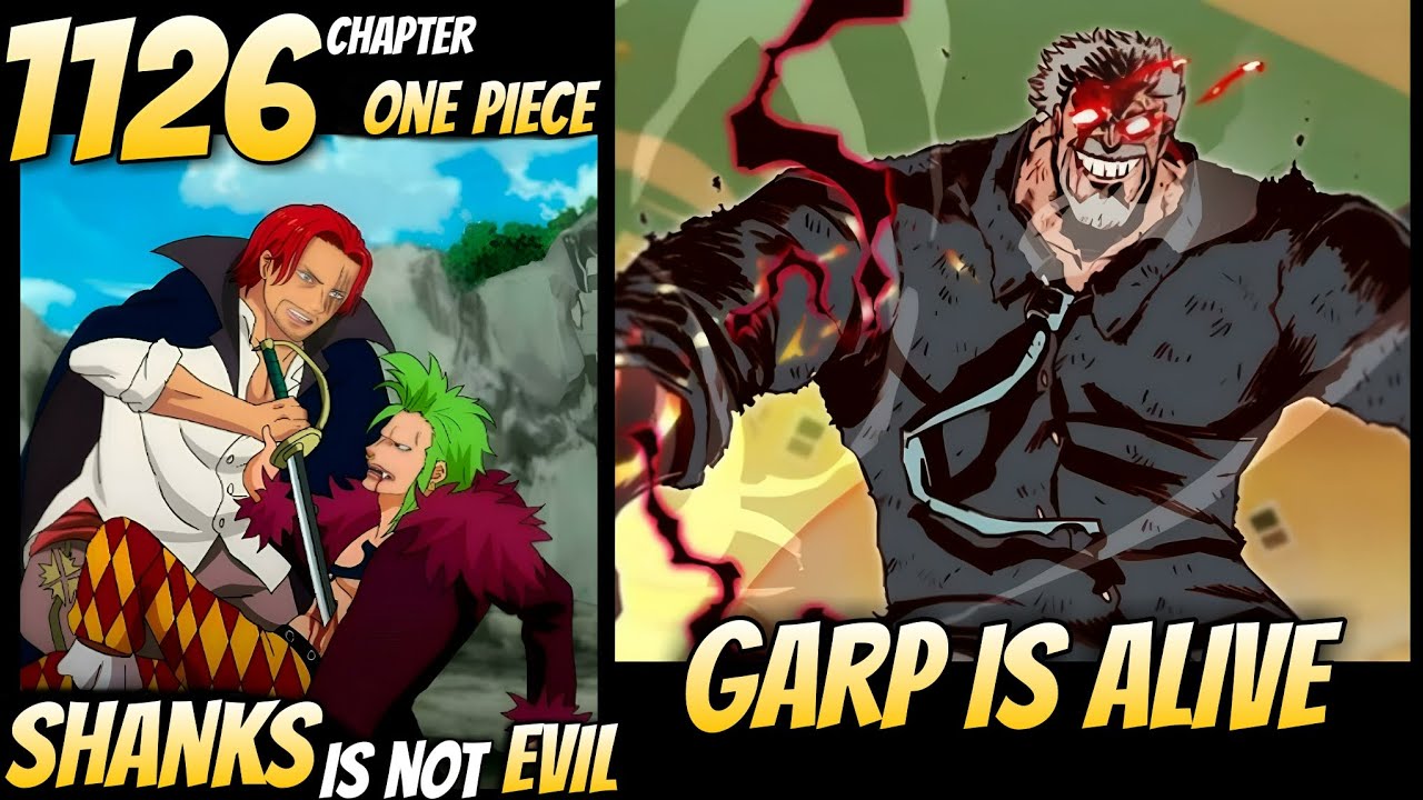 Garp is Alive!! || One Piece Chapter 1126 Explained || Shanks is not ...