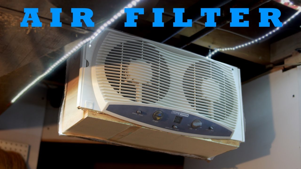 DIY Air Purifier | Workshop Air & Dust Filter - YouTube