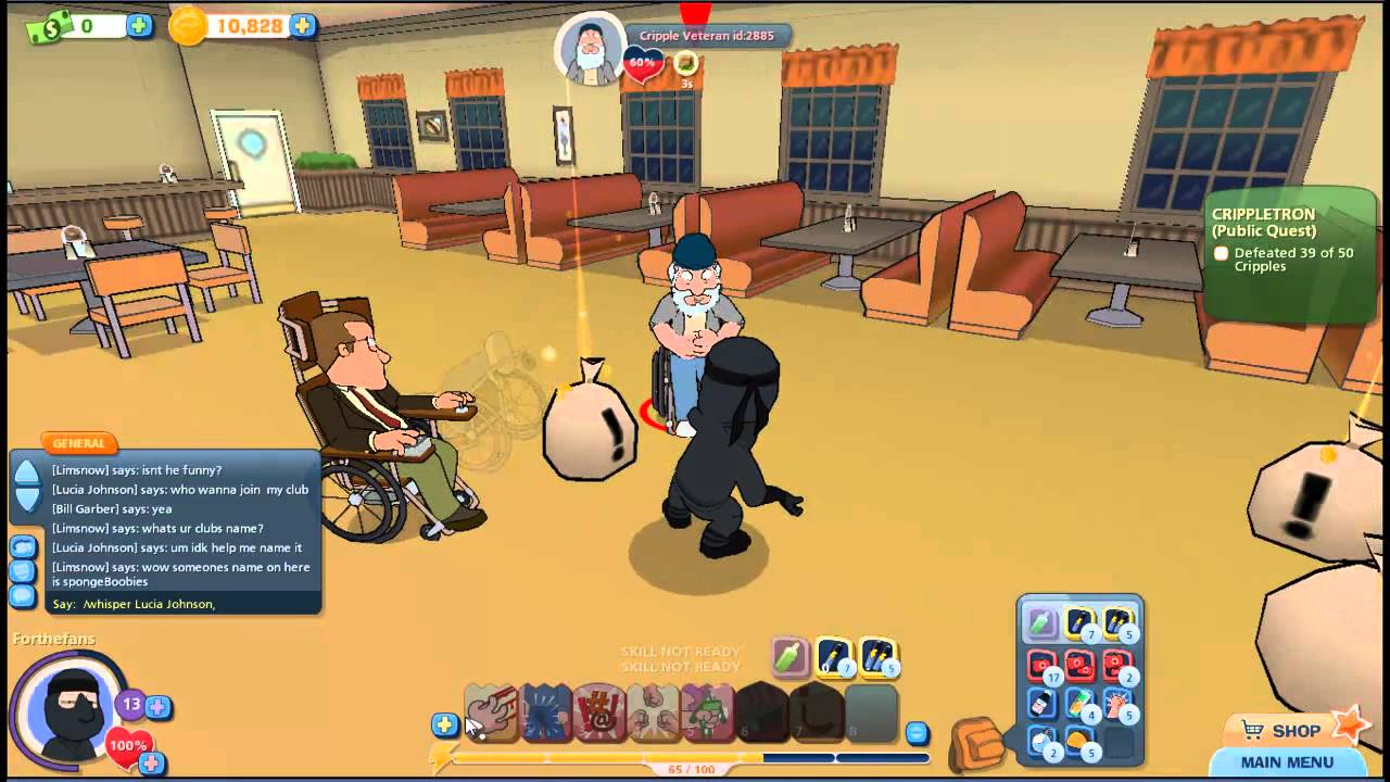 Family Guy Online-Crippletron - YouTube