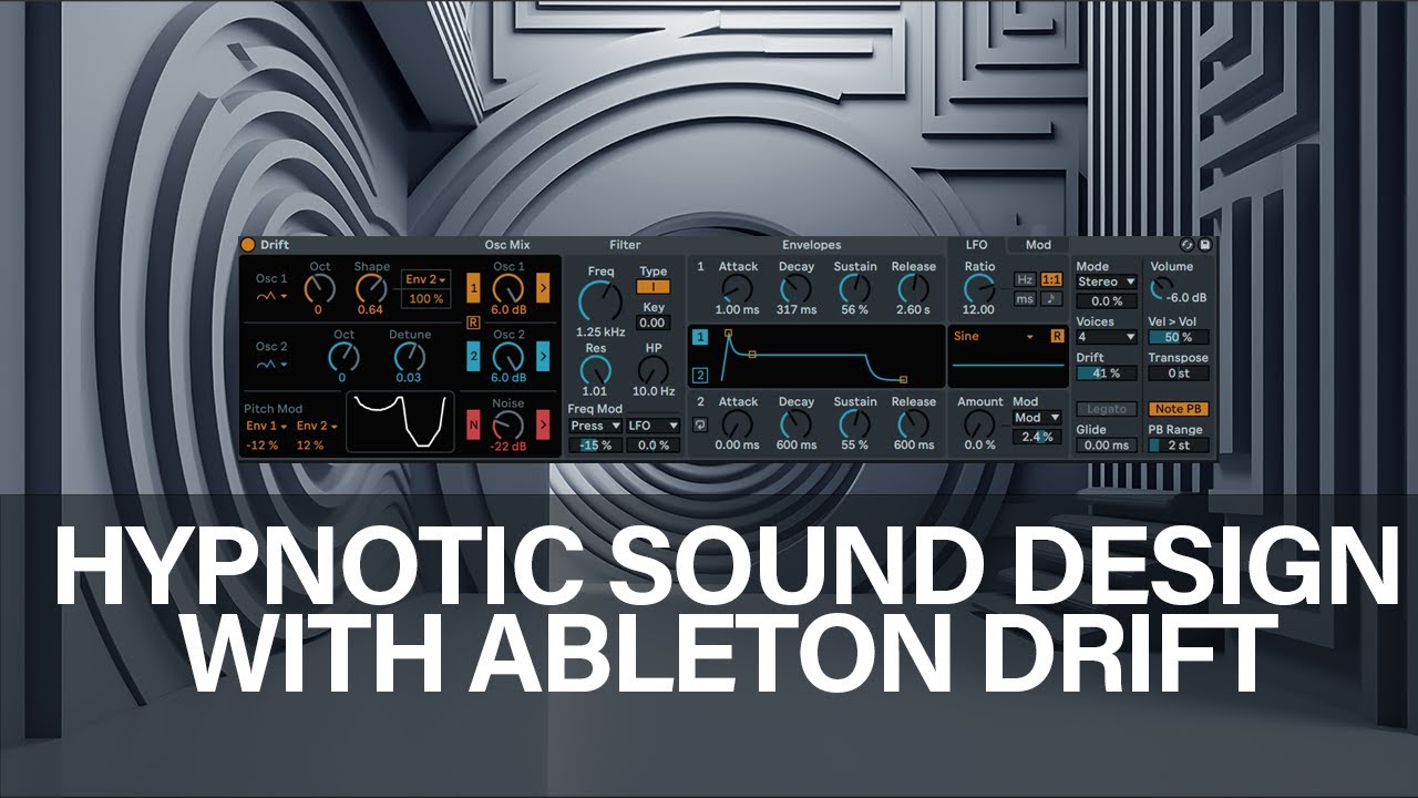 Make Hypnotic Sounds with Ableton Drift! - YouTube