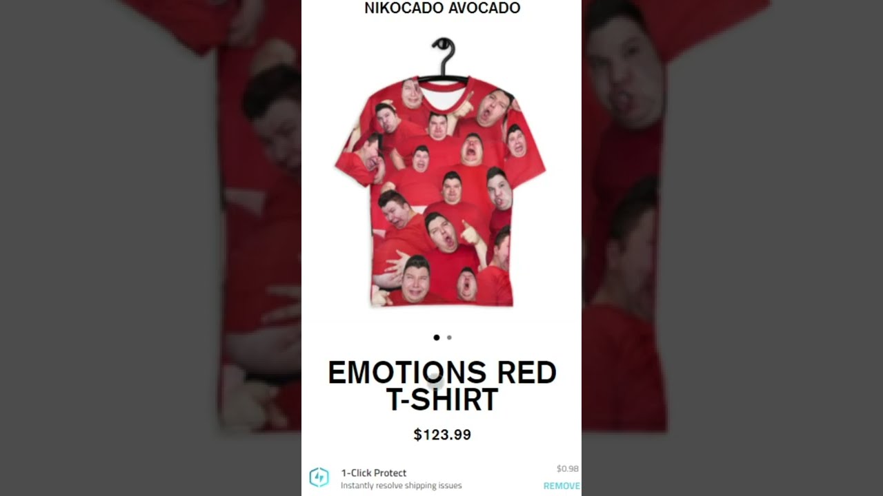 buying nikocado avocado merch - YouTube