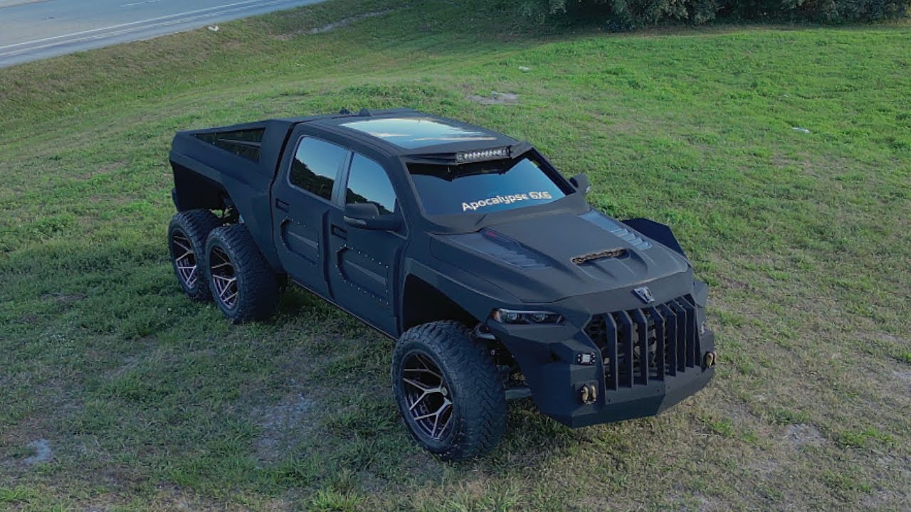 JUGGERNAUT 6X6 ON BIG 4PLAY RIMS - YouTube