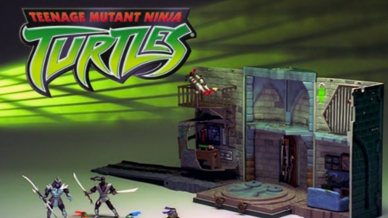 'TMNT' 2003 Opening and Sewer Lair Toy Commercial - YouTube