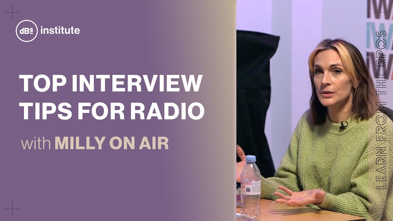 7 top interview tips and techniques for radio presenters - YouTube