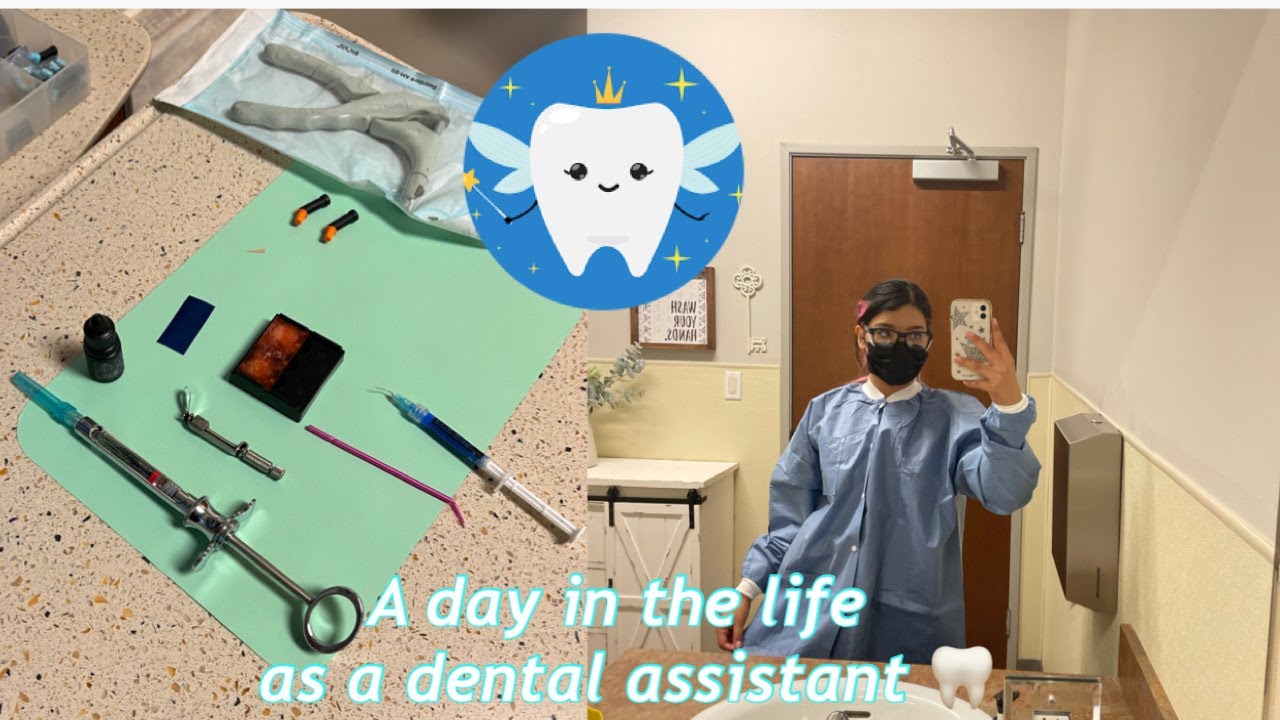 A day in the life as a DENTAL ASSISTANT (RDA) - YouTube