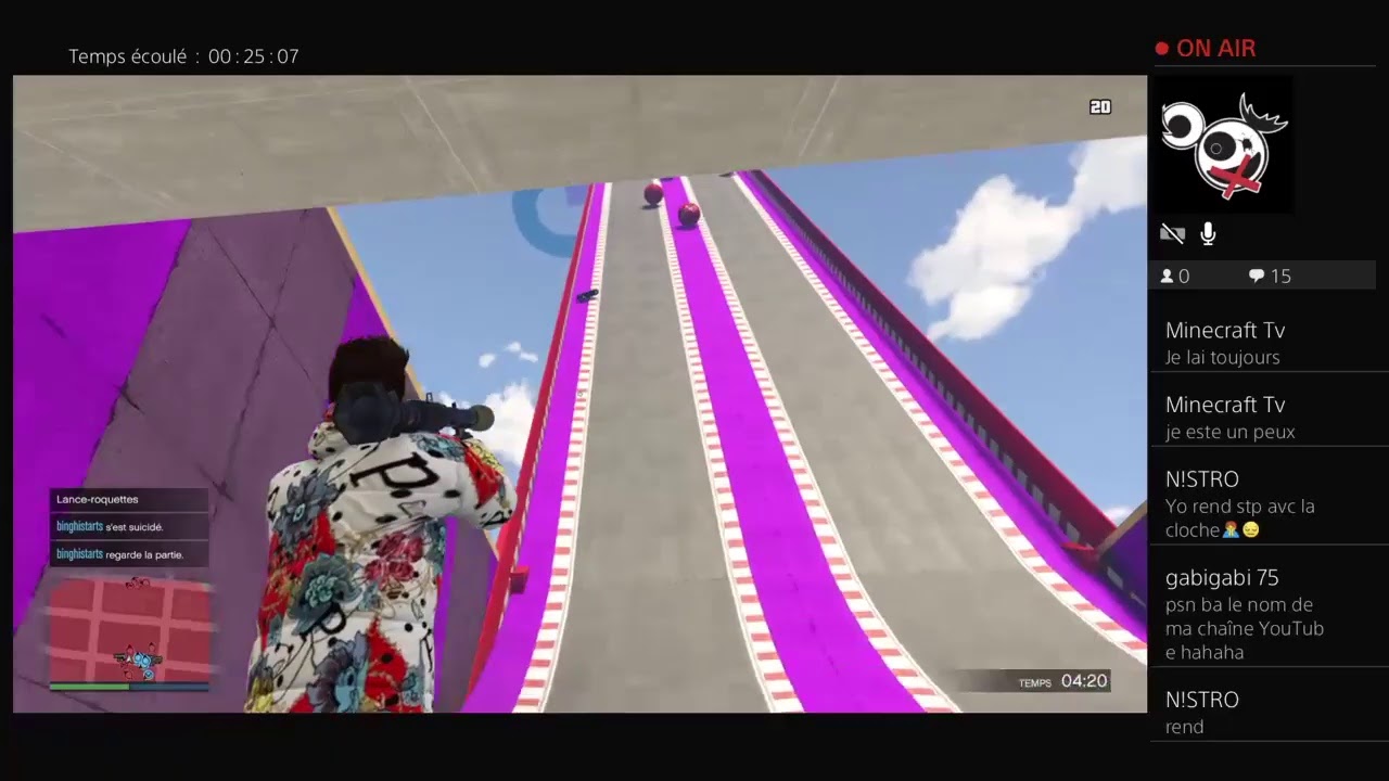 Live gta 5 fait ta pub - YouTube