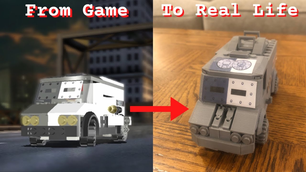 3D Printing Lego Batman Video Game Models - YouTube