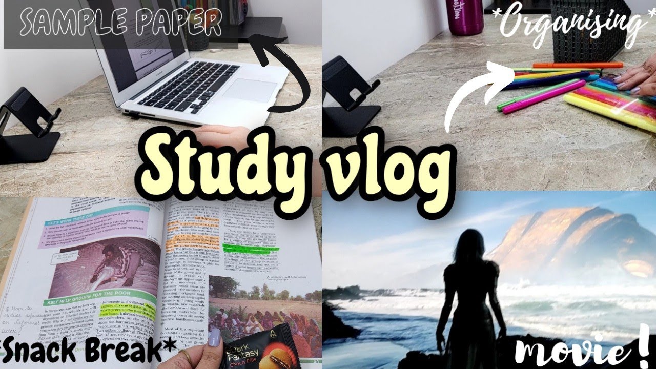 Study Vlog as CBSE 10th grader | Preparing for term 2 exams | CBSE class 10| Studyholic - YouTube