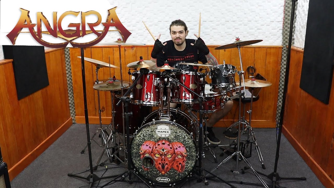 ANGRA - NOVA ERA | DRUM COVER - YouTube