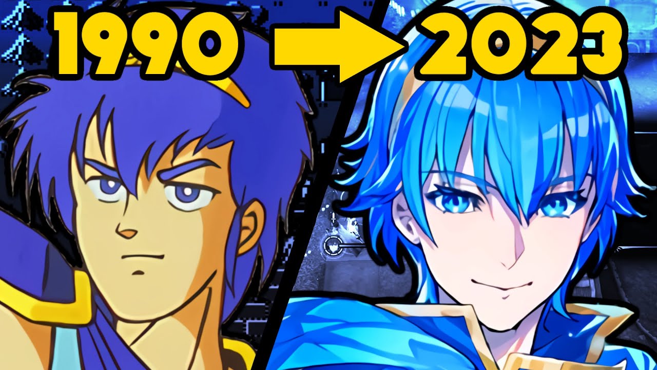 The Evolution of Fire Emblem's Insanely Random Art Direction. (FE1 - Engage) - YouTube