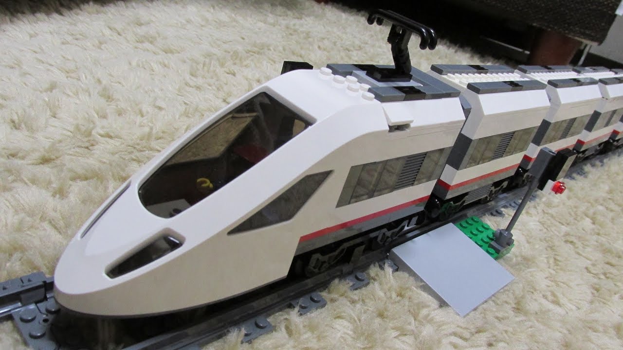 Lego mini-High Speed Passenger Train(#60051) - YouTube