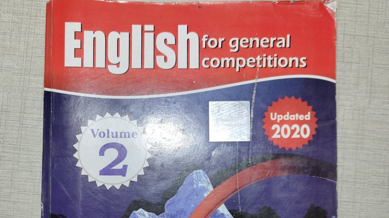 English for general competition volume 2 book's review, by neetu singh ...