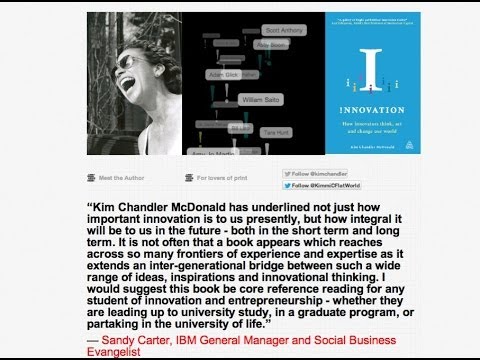 Innovation: How Innovators Think, Act and Change Our World book reading ...