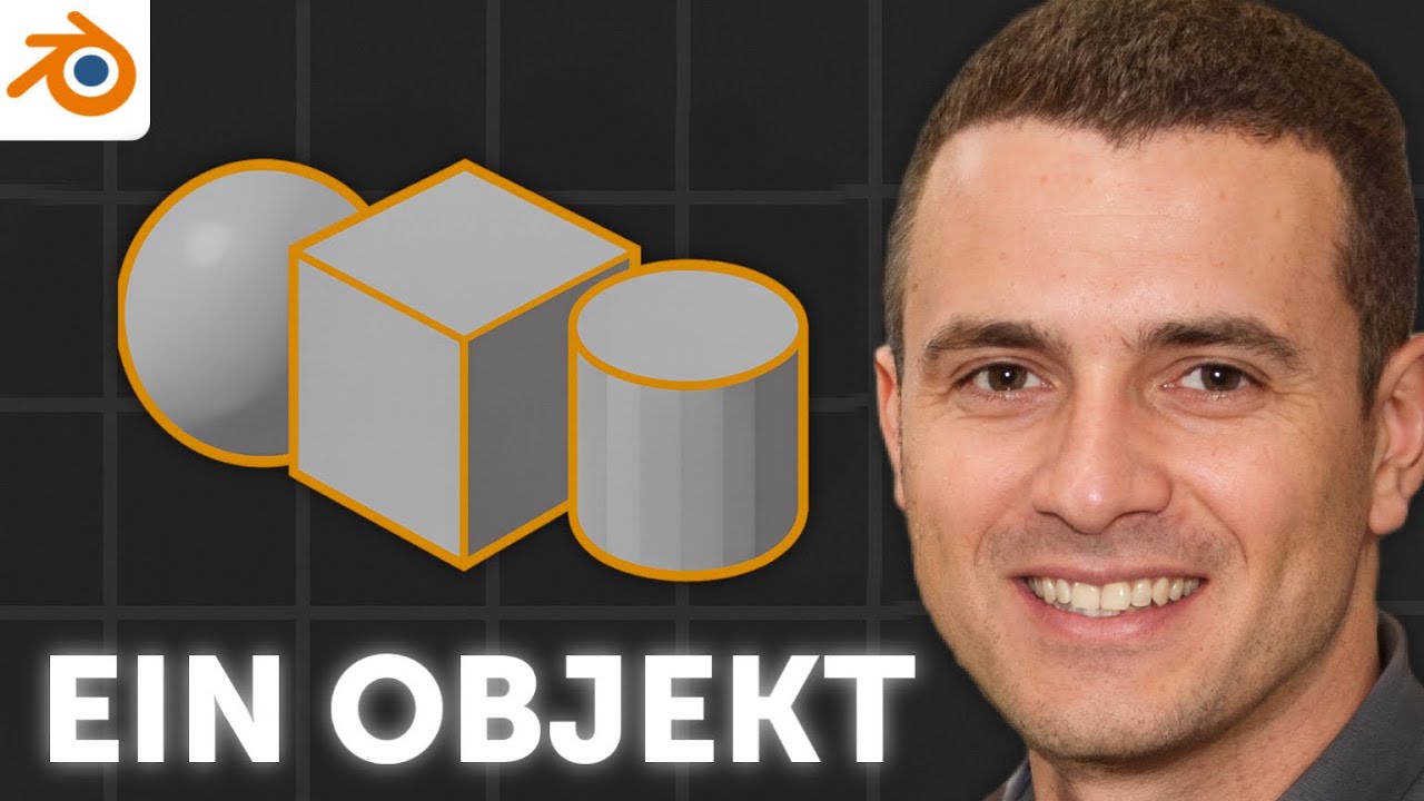 Blender mehrere Objekte zu einem machen – Objekte zusammenfügen | Tutorial - YouTube