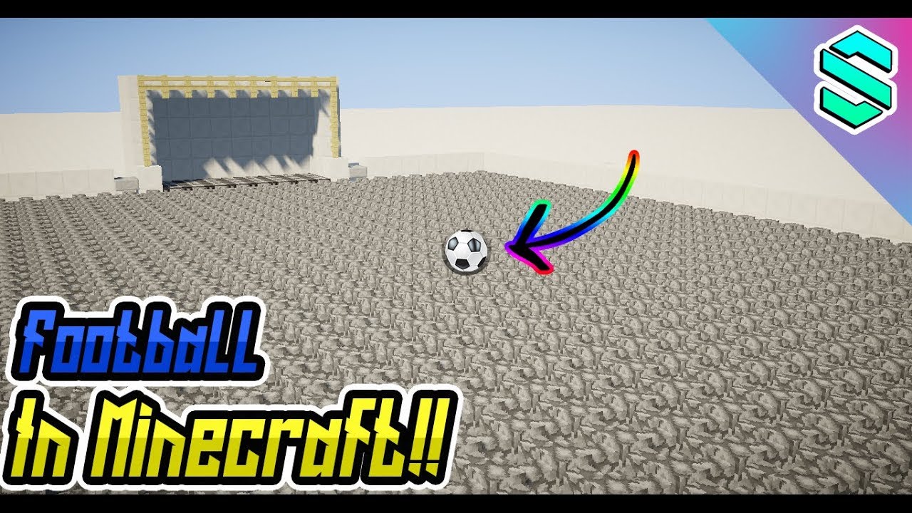 How To Play Football In Minecraft!! | [NO MODS/COMMANDS/ADD-ONS!] - YouTube