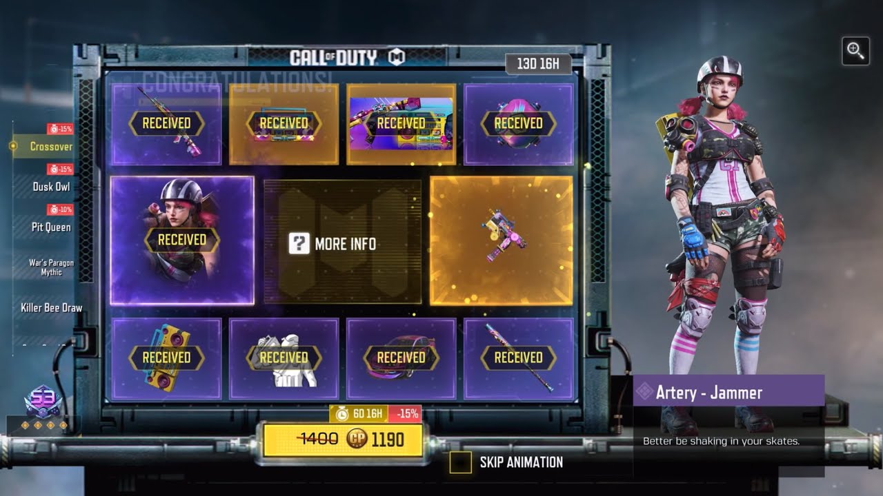 Crossover Full Draw-Unlocked Mac-10 Atomic Star + Artery Jammer in CODM ...