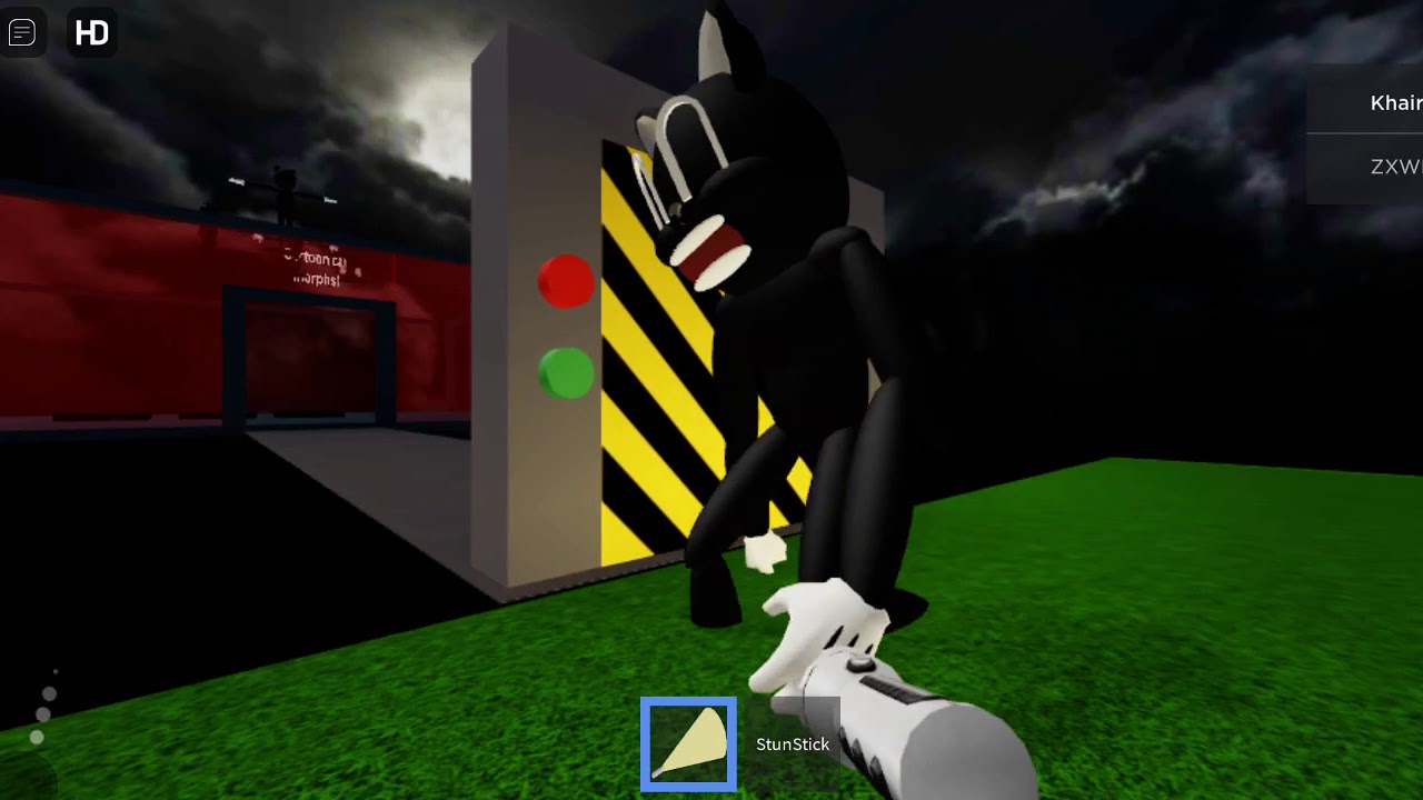 Cartoon cat ROBLOX FUNNY - YouTube