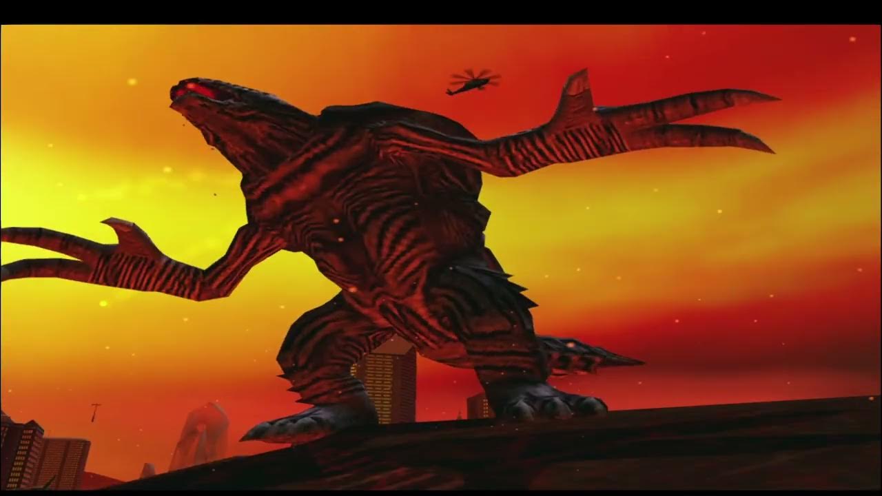 Orga vs Obsidius Godzilla Unleashed PS2 Commentary - YouTube