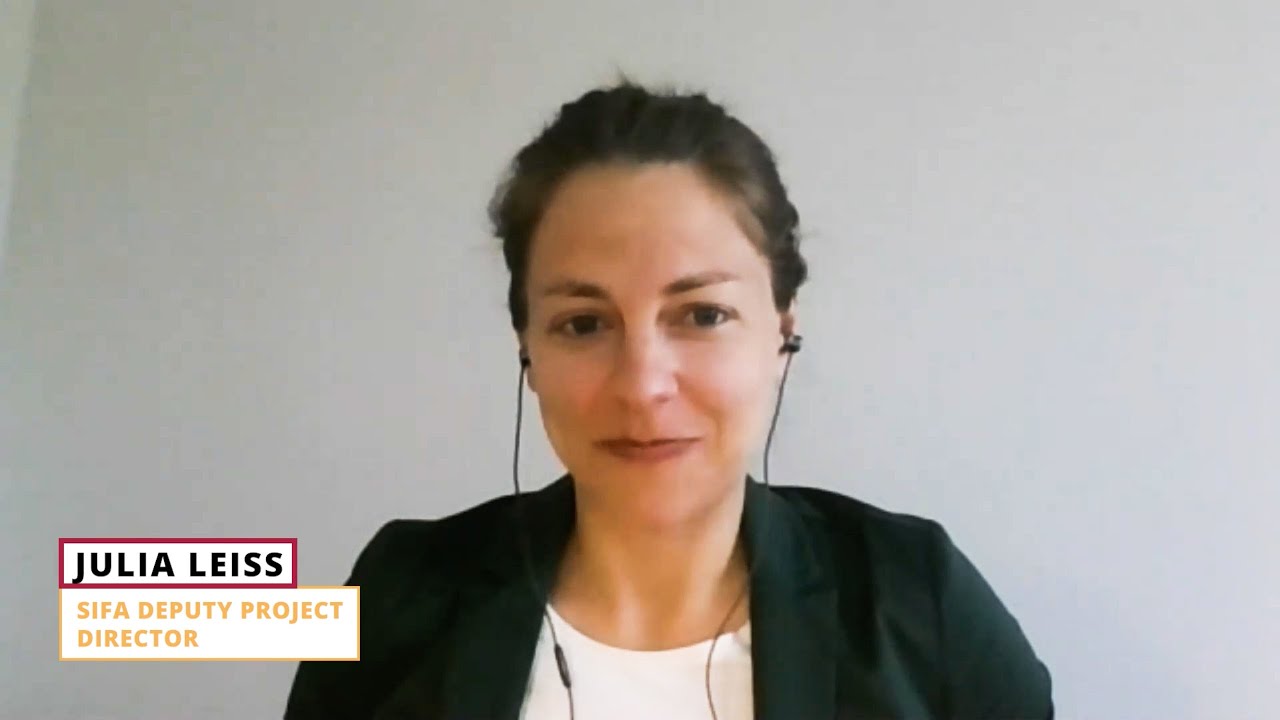 Julia Leiss - SIFA Deputy Project Director - YouTube