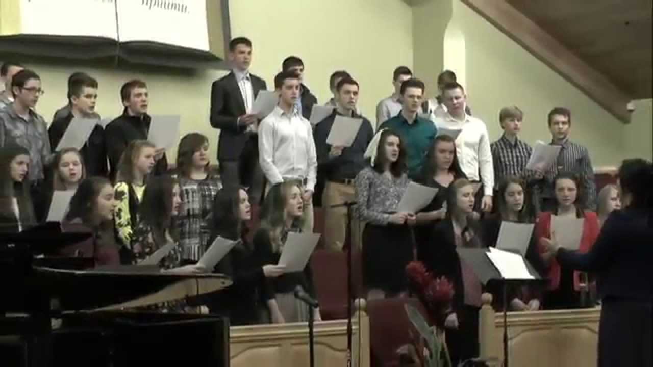 Teen choir 2-12-15 - YouTube