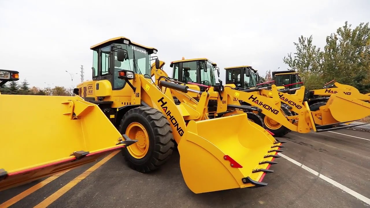 HAIHONG PROFESSIONAL WHEEL LOADER FACTORY - YouTube