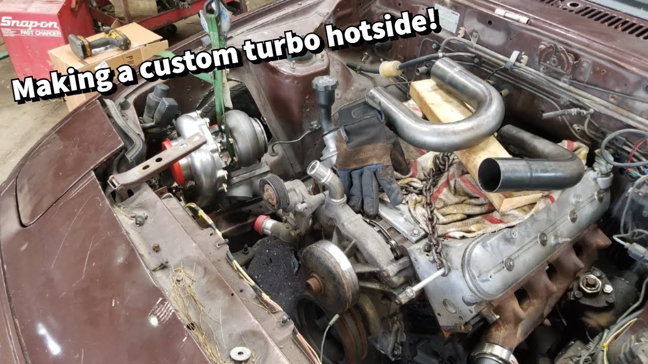Building My First Turbo Hotside! I will make this thing fit under the ...