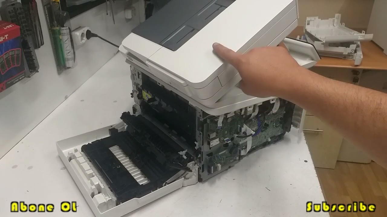 Hp Color Laserjet M277 Fuser - YouTube