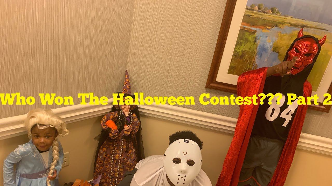 Part 2 Who Won the Contest? Halloween Contest - YouTube